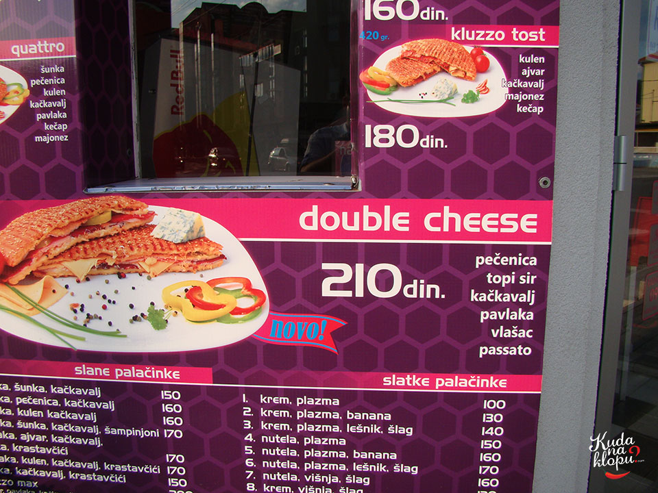 Galerija | Kluzzo | Brza Hrana | Niš | Kuda na klopu