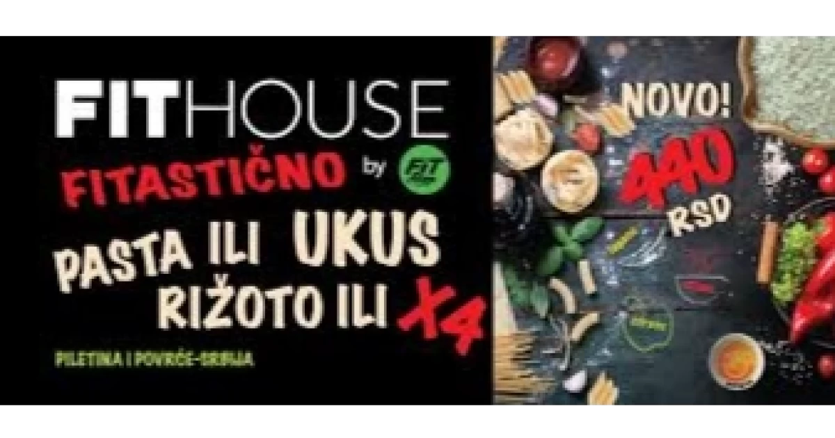 Fit House | Restorani | Beograd | Kuda na klopu